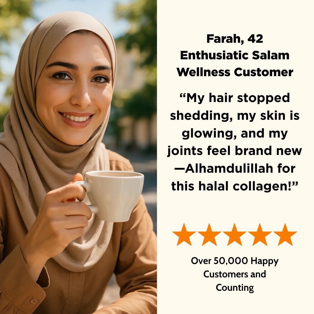 Halal Collagen Protein Powder - Grass Fed – Salam Wellness